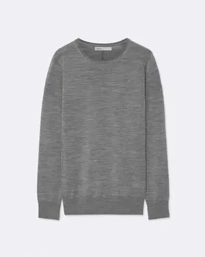 ALLSAINTS Coyte Merino Wool Crew-neck Sweater Grey