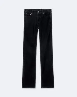 ALLSAINTS Eve Flocked Denim High-rise Bootcut Jeans