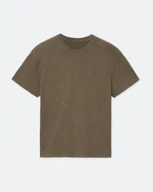 ALLSAINTS Addi Regular-fit Cotton T-shirt - Khaki