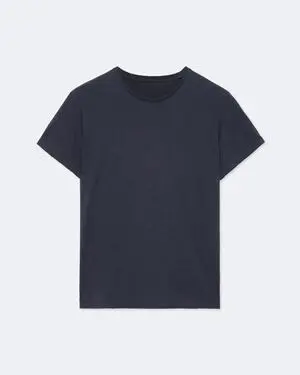 ALLSAINTS Cody Slim-fit Slubby T-shirt Blue