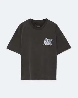 ALLSAINTS Battles Relaxed-fit Graphic T-shirt - Black