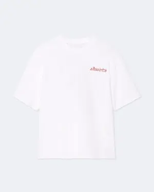 ALLSAINTS Stanza Relaxed Graphic T-shirt - White