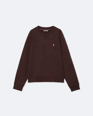 ALLSAINTS Harlow Ramskull Raglan Sweatshirt - Red