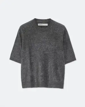ALLSAINTS Ada Cashmere Relaxed-fit T-shirt - Grey