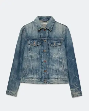 ALLSAINTS Regular-fit Denim Trucker Jacket - Blue