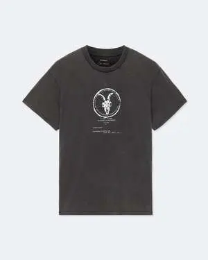 ALLSAINTS Ramskull Regular-fit Graphic T-shirt - Black