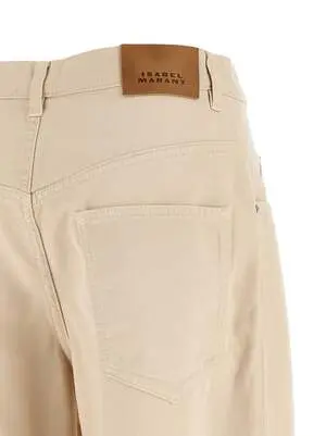 Isabel Marant Étoile Rodayna' Jeans - Cream