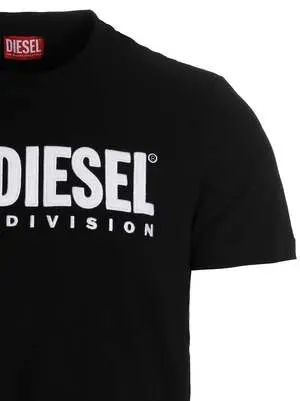 DIESEL® T-boxt-div' T-shirt - Black