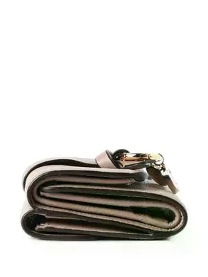 Chloé Alphabet Leather Wallet - Neutrals