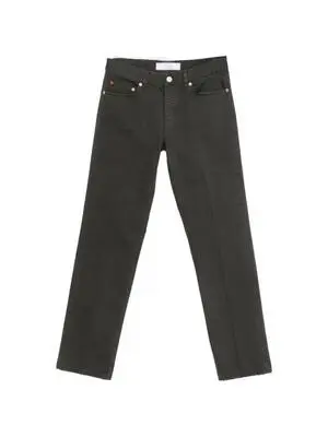 Seafarer Logo-patch Straight-leg Jeans - Grey