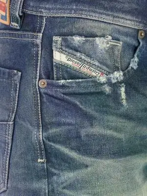 DIESEL® Distressed Faded Jeans