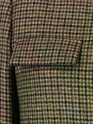 P.a.r.o.s.h Houndstooth-pattern Wool Jacket