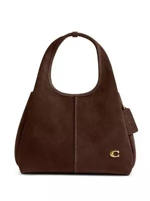 COACH 23 Lana Suede Shoulder Bag - Brown