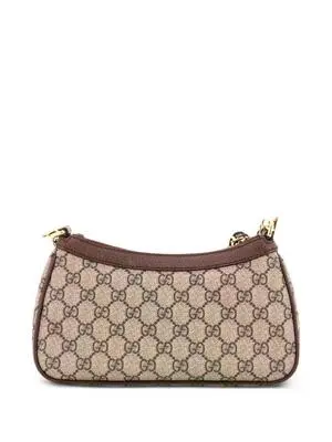 Gucci Ophidia Charm Shoulder Bag Gg Coated Canvas Small Crossbody Bag
