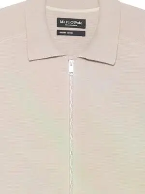 Marc O'polo Zip-up Collared Cardigan