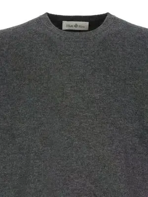 DELLA CIANA Crew-neck Ribbed-trims Sweater