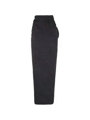 CORTANA Tiempo Knot-detail Maxi Skirt