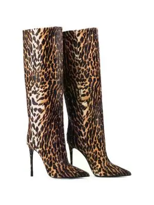 LE SILLA Eva Leopard-print Boots
