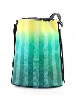 LOUIS VUITTON Sac Marin Bag Limited Edition Gradient Damier Stripes Bb Crossbody Bag - Green