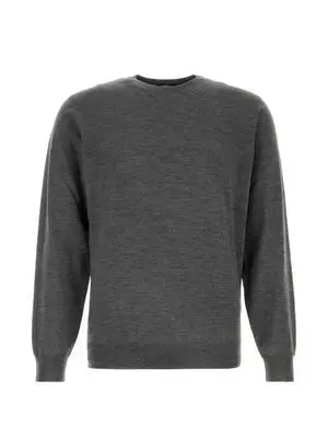 Fedeli Wool Sweater - Grey