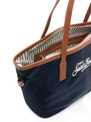 MC2 SAINT BARTH Medium City Logo-embroidered Tote Bag