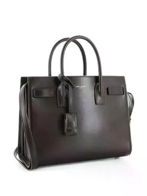 Saint Laurent Sac De Jour Bag Leather Baby Tote Bag - Green