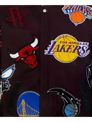 JEFF HAMILTON Nba Collage Patch Jacket