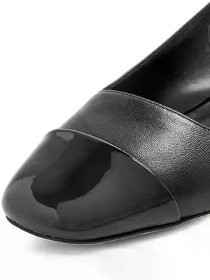 JIMMY CHOO Patent-toe Slingback Pumps
