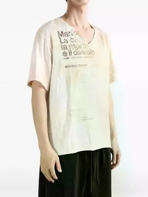 SAITOS War O Lies Distressed T-shirt