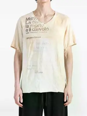 SAITOS War O Lies Distressed T-shirt