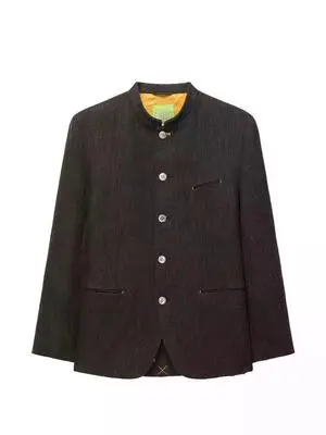 Shanghai Tang Perpetual Fortune Five-button Jacket - Brown