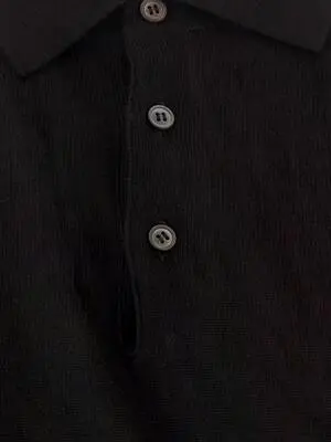 Tagliatore Polo-collar Long-sleeve Polo Shirt