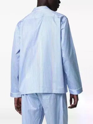 TEKLA Striped Cotton Pyjamas