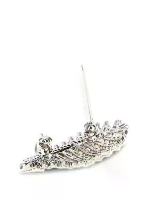 SWAROVSKI Vienna Crystal-embellished Brooch - Silver