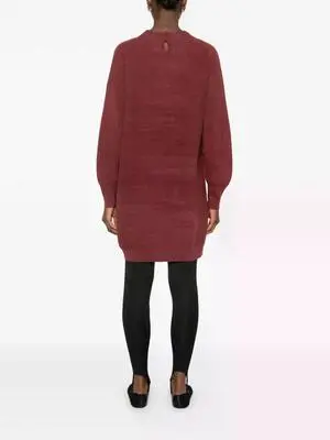 Brunello Cucinelli Ribbed-knit Keyhole-detail Dress