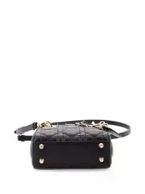 Dior Lady Bag Cannage Quilt Lambskin Micro Shoulder Bag