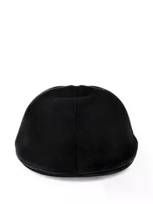 Giorgio Armani Flat Cap - Black