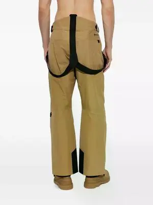 Moncler Insulated Gore-tex Logo-print Ski Pants - Neutrals