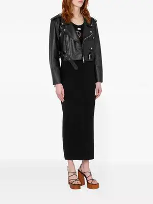 Moschino Belted Cropped Jacket
