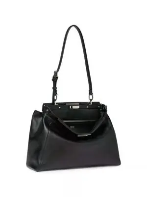 Fendi Medium My Peekaboo Mirror-embroidered Handbag