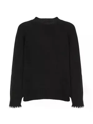 OLIVER LATTUGHI Whipstitch-trim Sweater