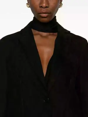 SALVATORE SANTORO Suede Single-breasted Jacket