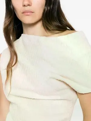 TOTEME One-shoulder Textured Top