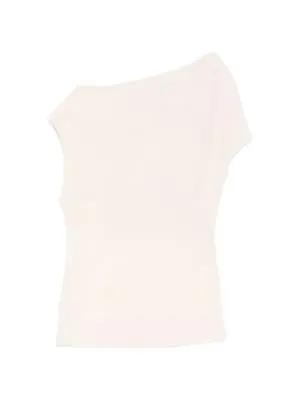 TOTÊME One-shoulder Textured Top