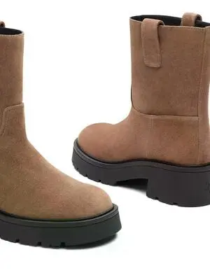 STUART WEITZMAN Ren Lug-sole Ankle Boots