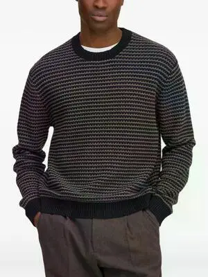 Nn07 Striped Crew-neck Sweater