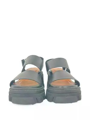 GANNI 2020s Cleated Leather Sandals
