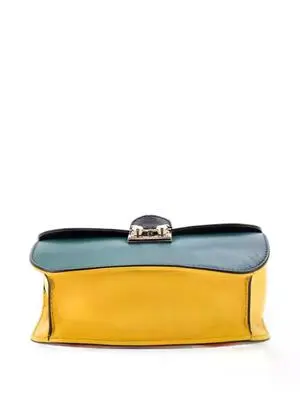 Valentino Garavani Glam Lock Covered Studs Leather Small Shoulder Bag