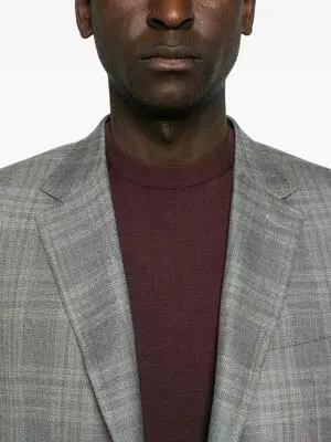 Canali Prince Of Wales Check Blazer