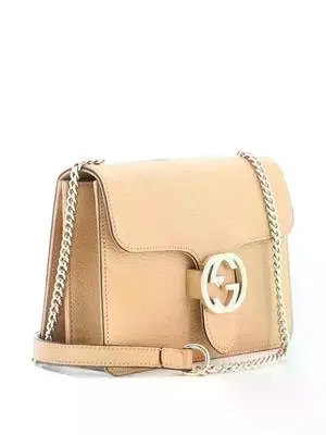 Gucci Interlocking Leather Small Shoulder Bag